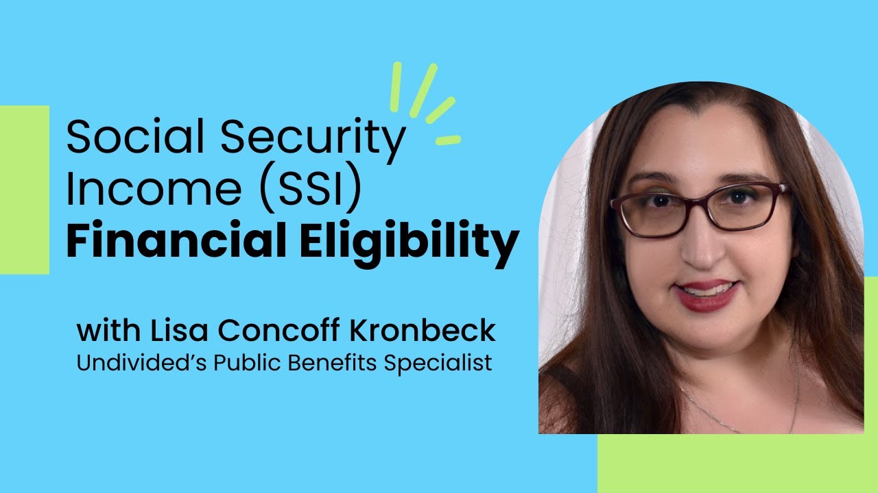 Social Security Income (SSI) Financial Eligibility - YouTube