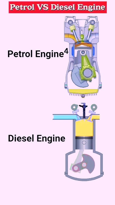 Petrol Engine V/S Diesel engine working principle #shorts #shortsfeed - YouTube