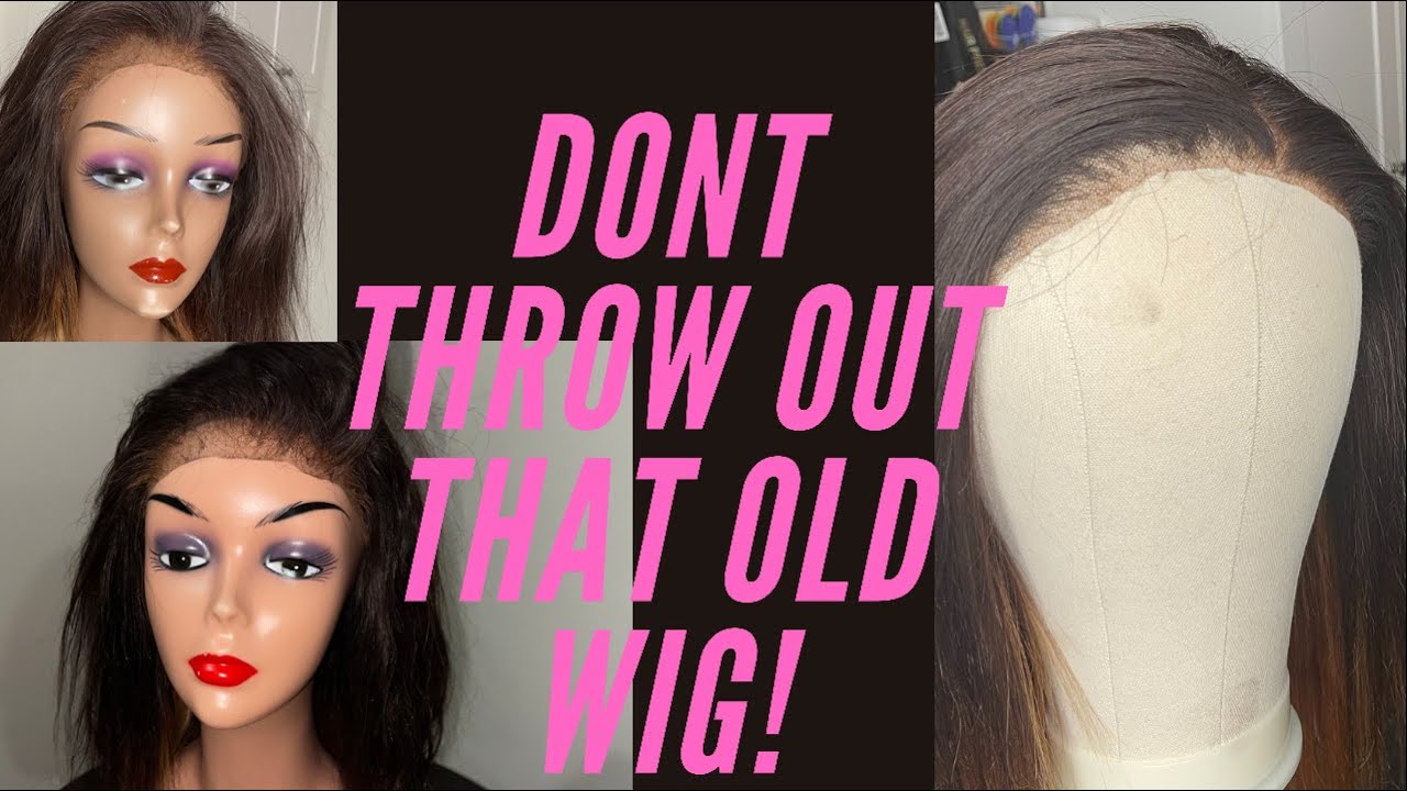 REVAMP THE OLD DIRTY WIG/ STYLING THIS BEAUTY - YouTube