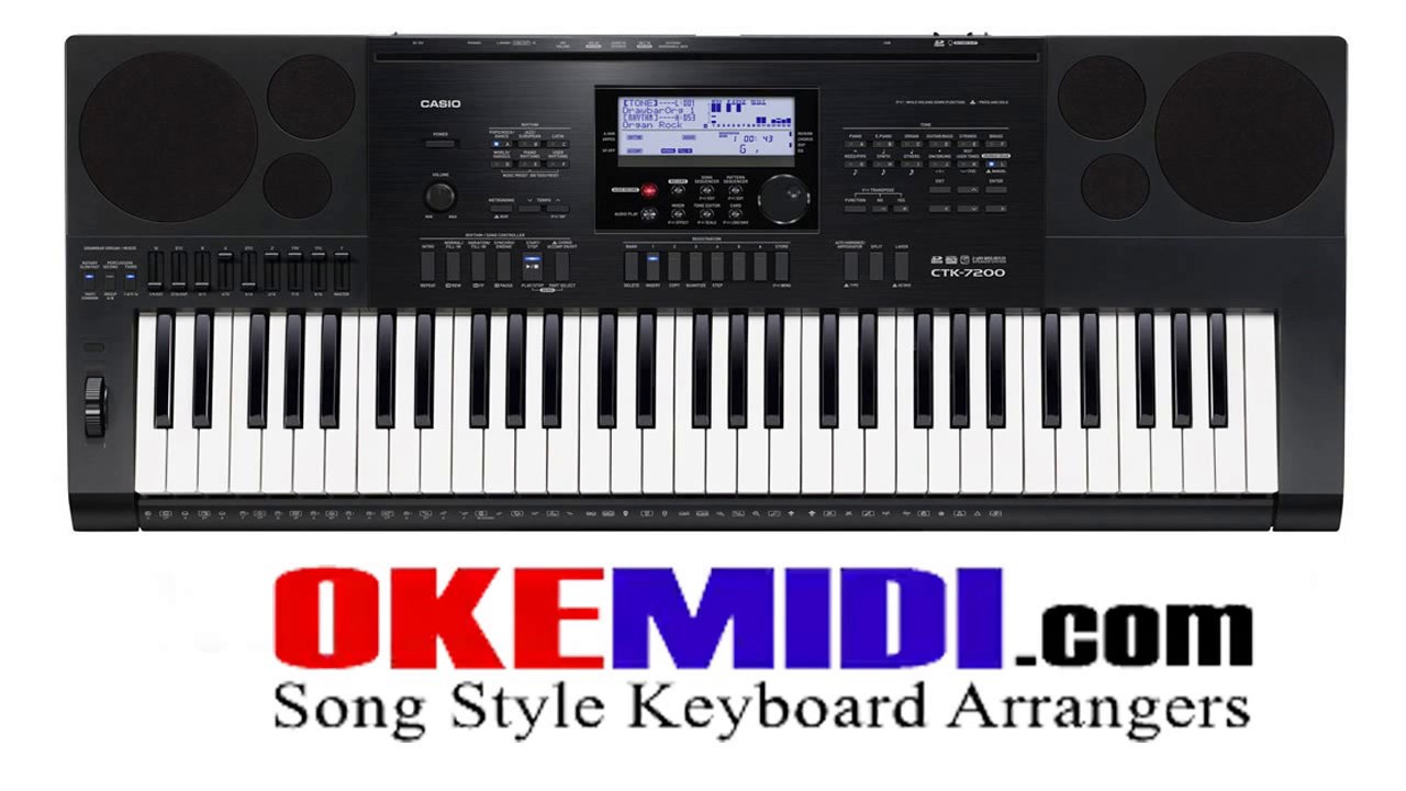 Keyboard Casio CTK 7200 7000 6250 Styles Dangdut Ballad Karo - YouTube