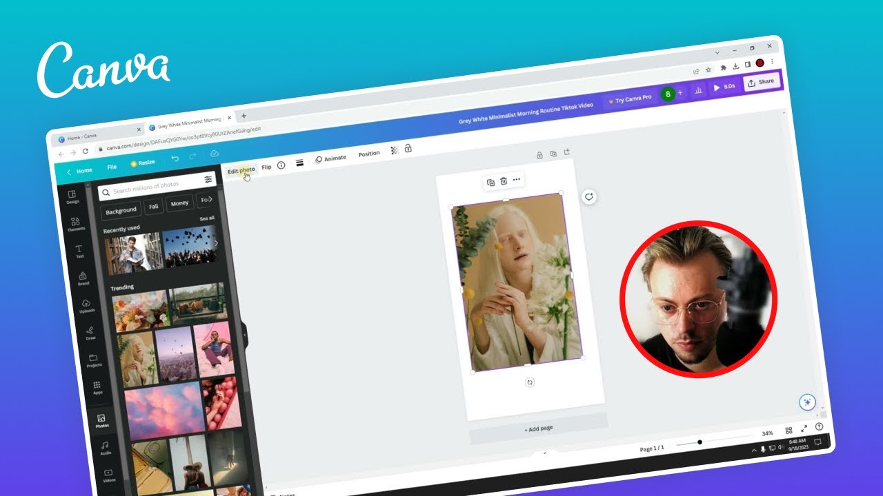 Does Canva have chroma key - YouTube