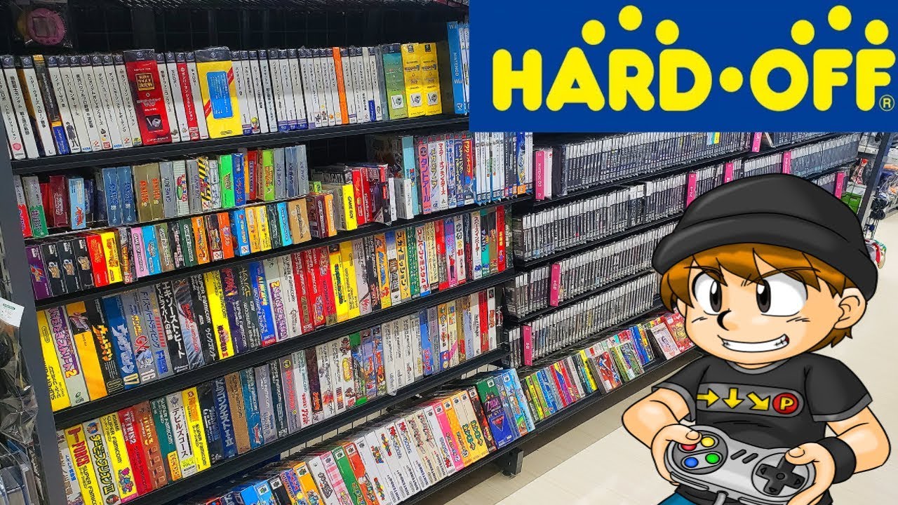 HARD OFF Retro Game Hunting in Tokyo (Oizumi) - YouTube