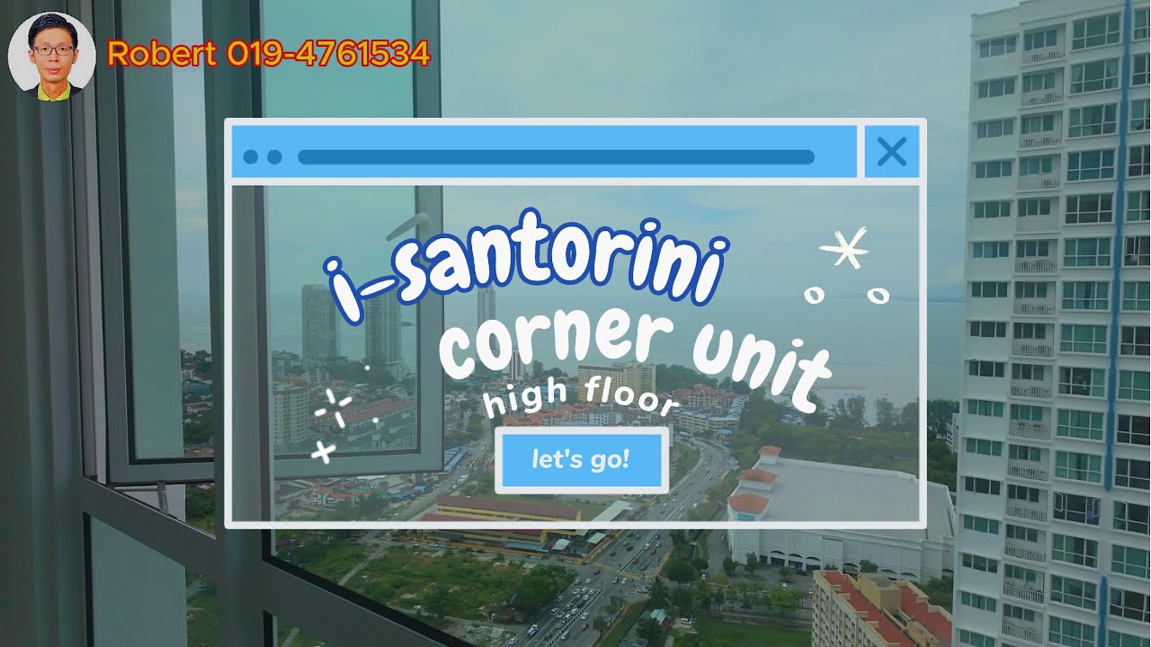 Affordable Seaview unit at i-Santorini Condominium in Tanjung Tokong ...