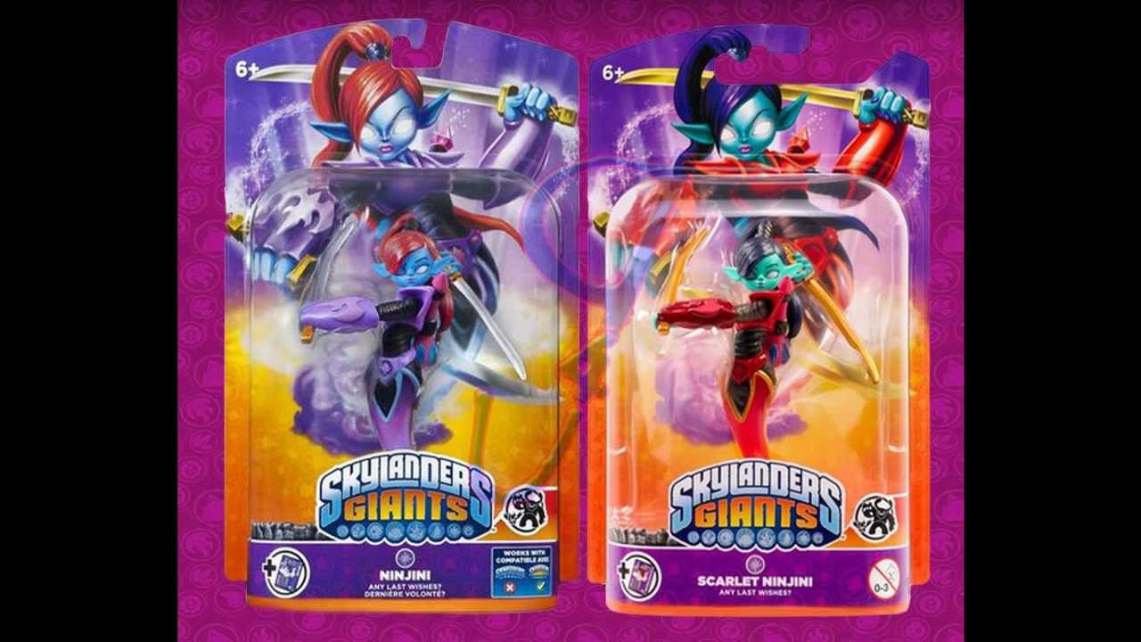 SKYLANDERS UPDATE #7 SCARLET NINJINI @ Amazon 3/15/13 - YouTube