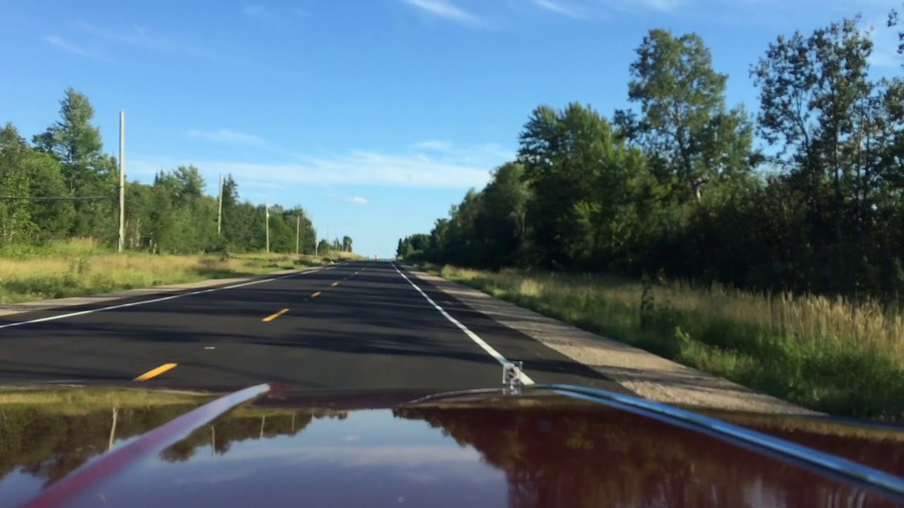 Driving the Olds Over The Worst Freshly Paved Highway - YouTube