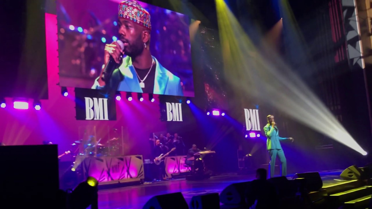Samoht sings Brokenhearted during Brandy Tribute at the 2019 BMI R&B ...