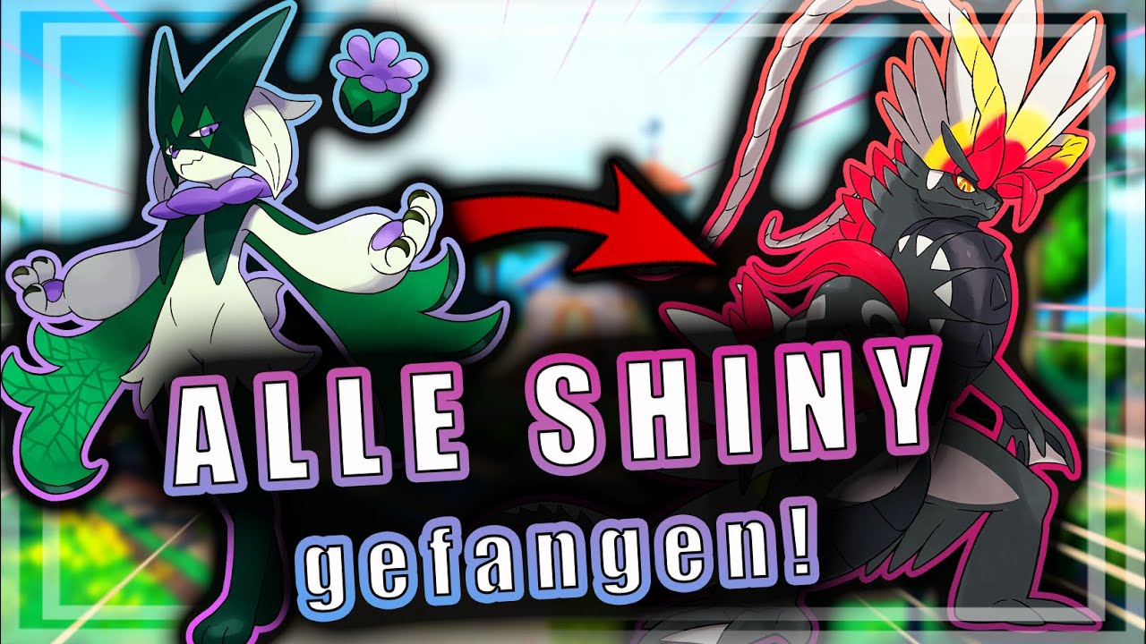 ICH habe alle NEUEN SHINY POKEMON aus POKEMON KARMESIN und PURPUR ...