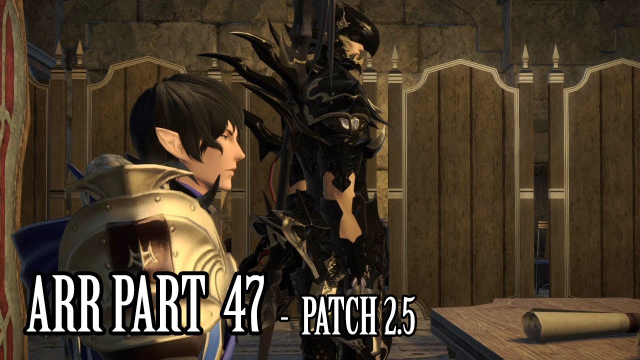 FFXIV ARR Part 47 Patch 2.5 - MSQ Movie with Derplander [Mask of Grief ...
