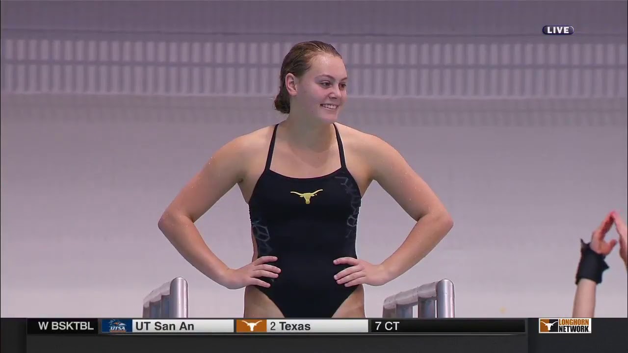 UT Diving Invitational womens 1m spring final 720p 2 - YouTube
