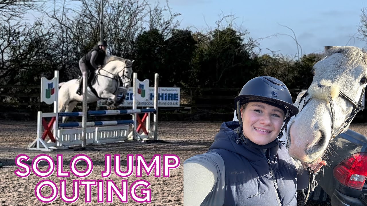 SOLO JUMPING OUTING // he was keen!! 🔥 - YouTube