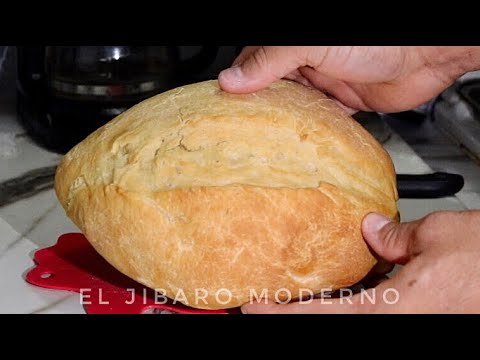 Como Hacer Pan Casero (Crujiente Por Fuera Y Suave Por Dentro) - YouTube