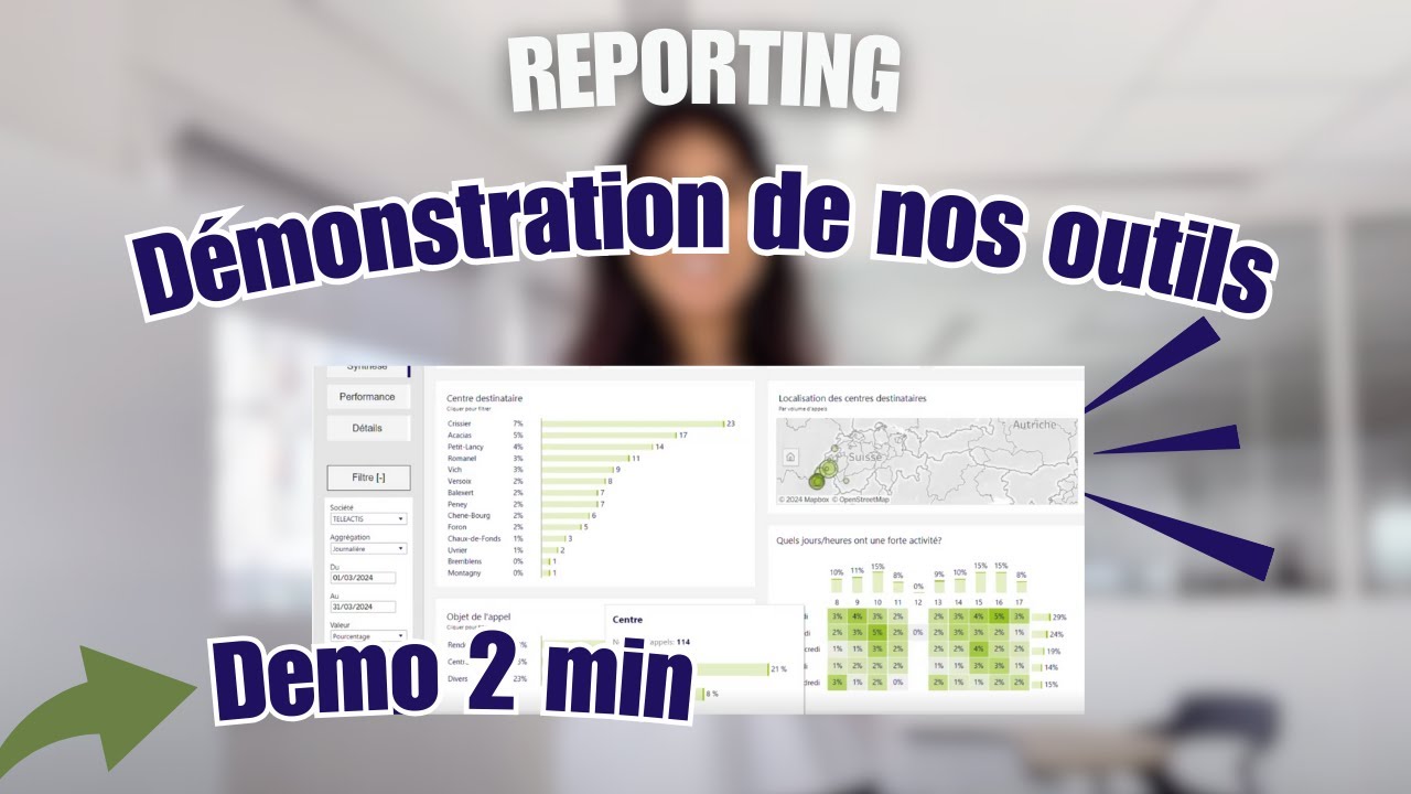 Démonstration outil de reporting - Teleactis - YouTube