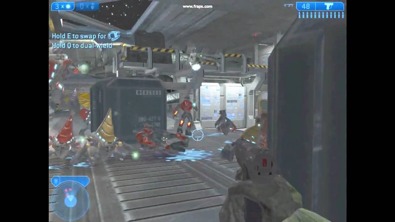 Halo 2 legendary walkthrough-Cairo station by meleeing-part 1 - YouTube