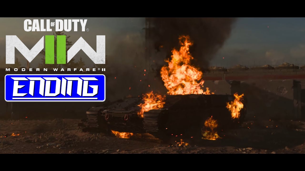 Call of Duty Modern Warfare II ENDING -BOSS TANK- Gameplay Walkthrough ...