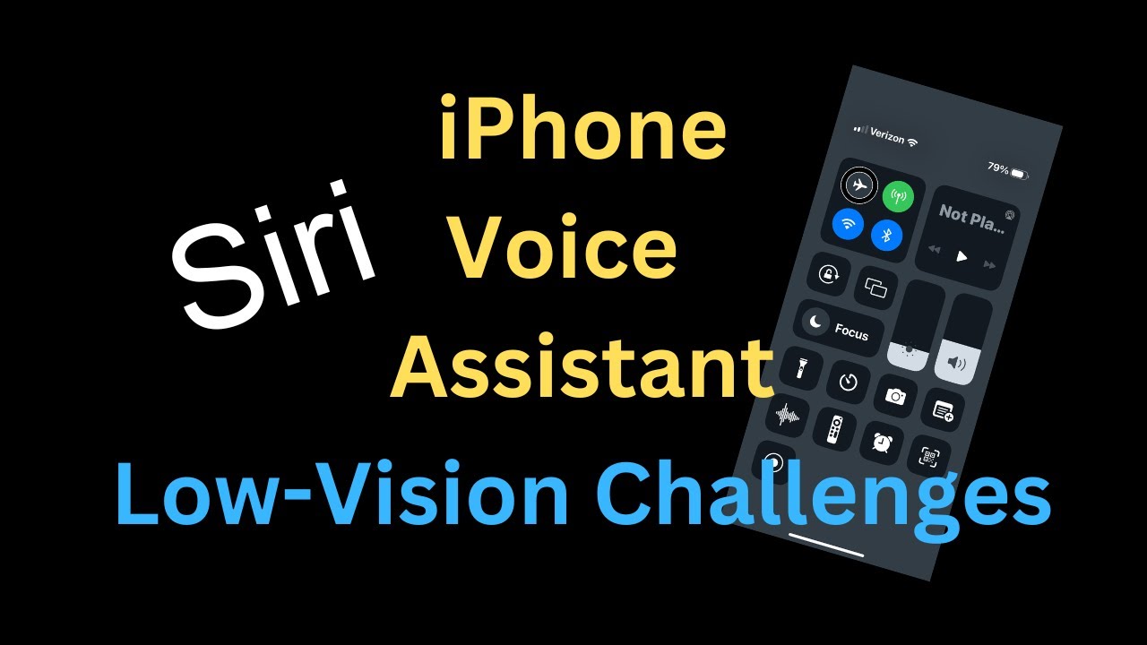 10 Ways iPhone Voice Assistant Helps Visually Impaired - YouTube