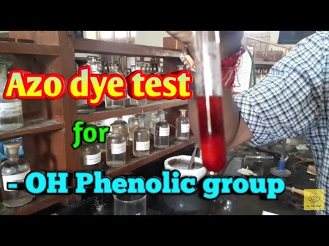 Azo dye test for -OH Phenolic group. - YouTube