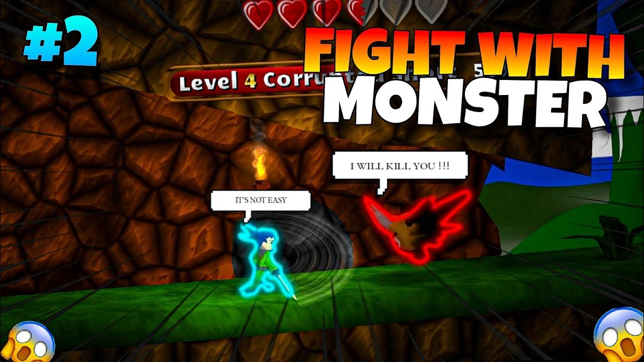 Fight with monster Corruptor| Swordigo gameplay #2 - YouTube