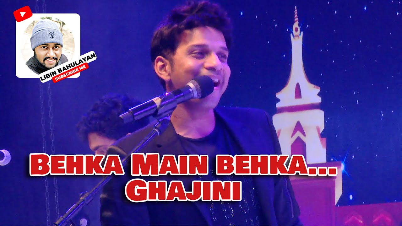 Behka Main behka Song Ghajini | Playback singer karthik live stage ...