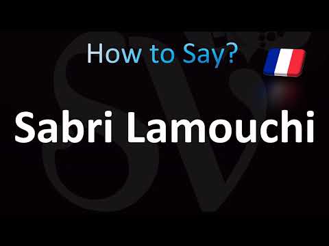 How to Pronounce Sabri Lamouchi (CORRECTLY!)