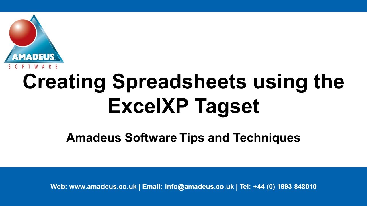 SAS Tip: Creating Spreadsheets using the ExcelXP Tagset - YouTube