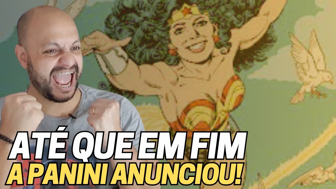 2024 PROMETE! Finalmente a Panini Anunciou o omnibus da MULHER ...