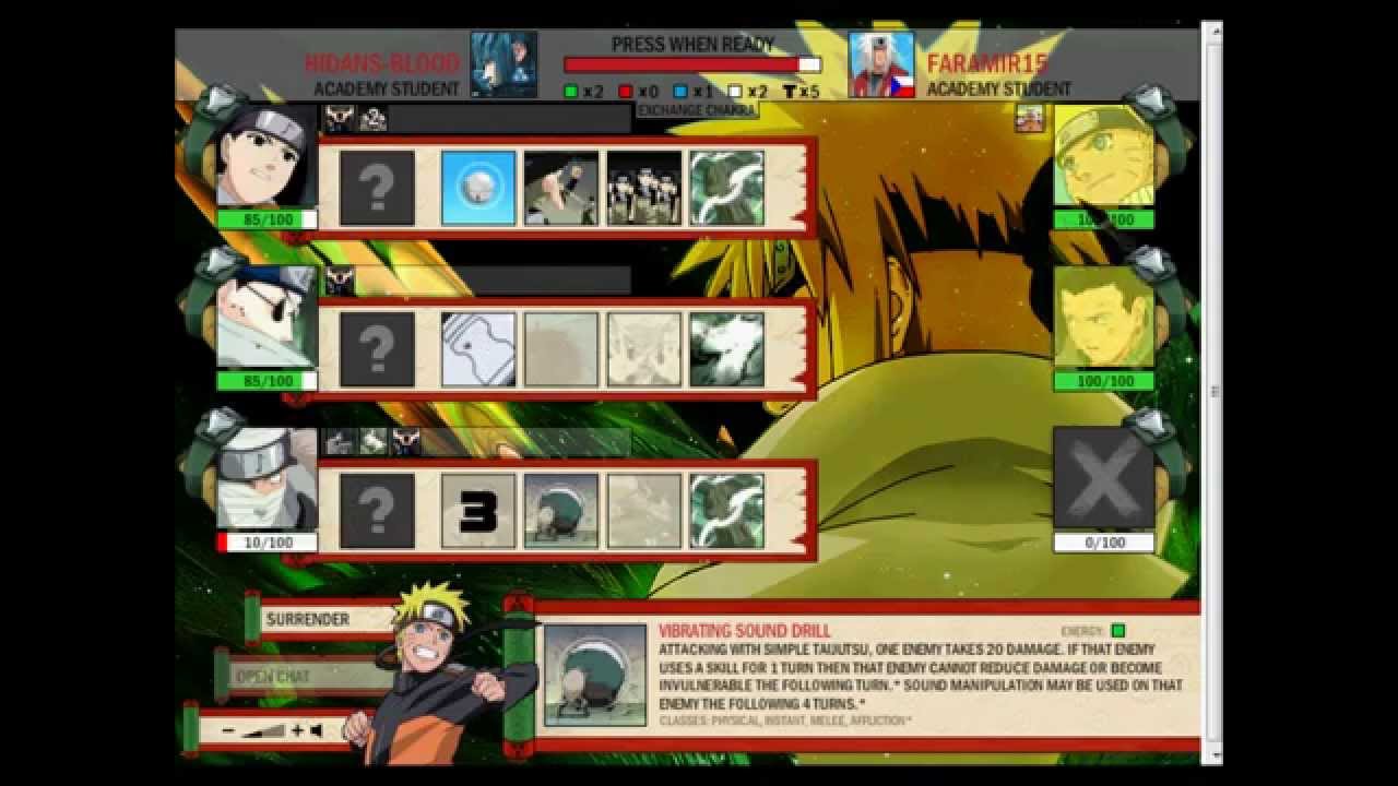 Naruto-Arena Team for beginners - YouTube