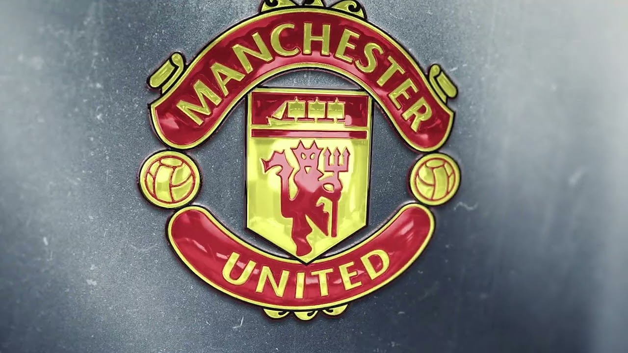 Animated Manchester United Logo Manchester United Wallpaper 4K, Neon