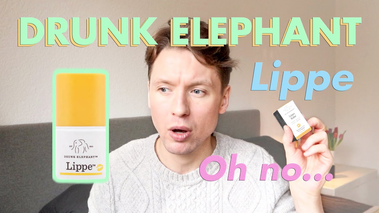 DRUNK ELEPHANT LIPPE // LIP BALM // James Just Now - YouTube