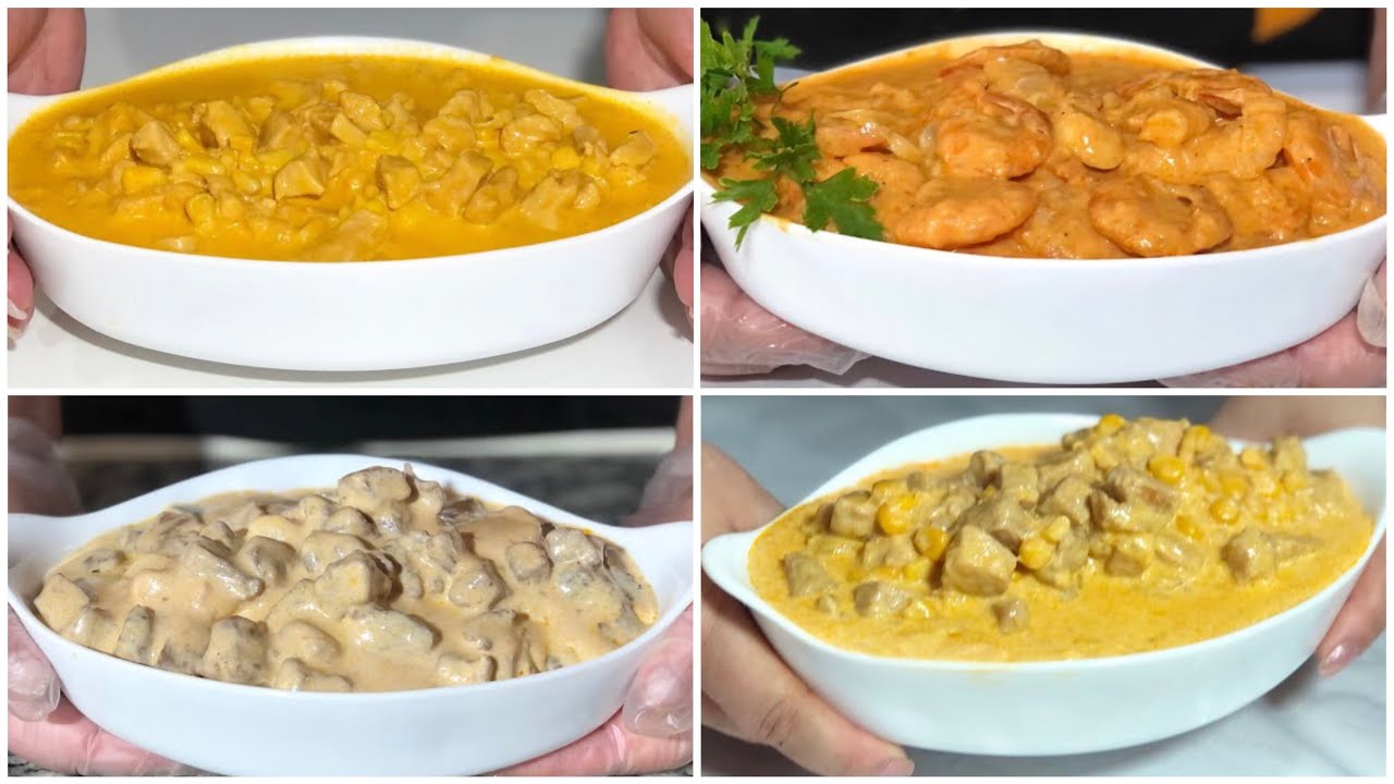 04 FORMAS DIFERENTES DE FAZER ESTROGONOFE - YouTube