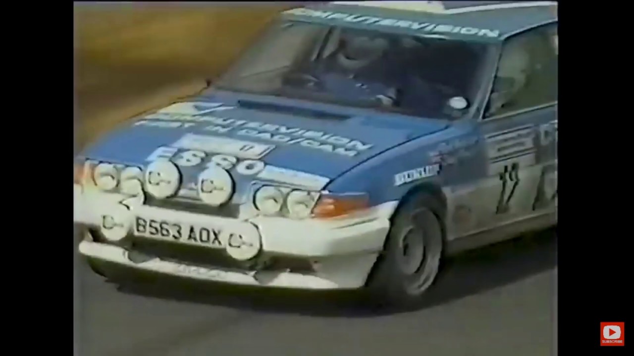 1985 Rothmans Circuit of Ireland: Tony Pond - Rover SD1 3500 Vitesse ...