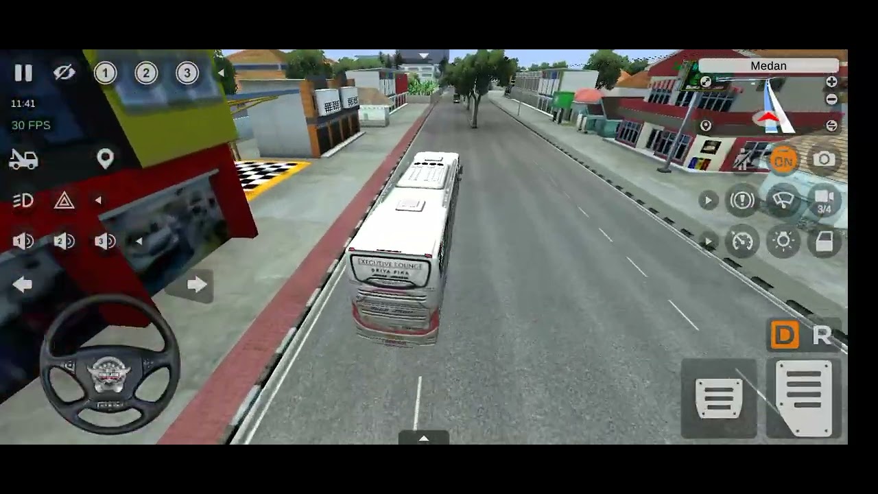 Bussid Supir Bus Ultimate Ride ugal ugalan di Medan ‼️| Bus Simulator ...