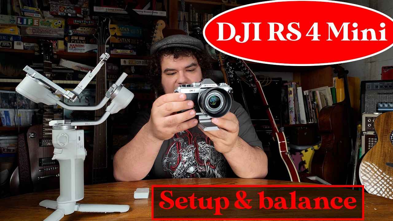 DJI RS 4 Mini Setup & Balancing Tutorial - YouTube