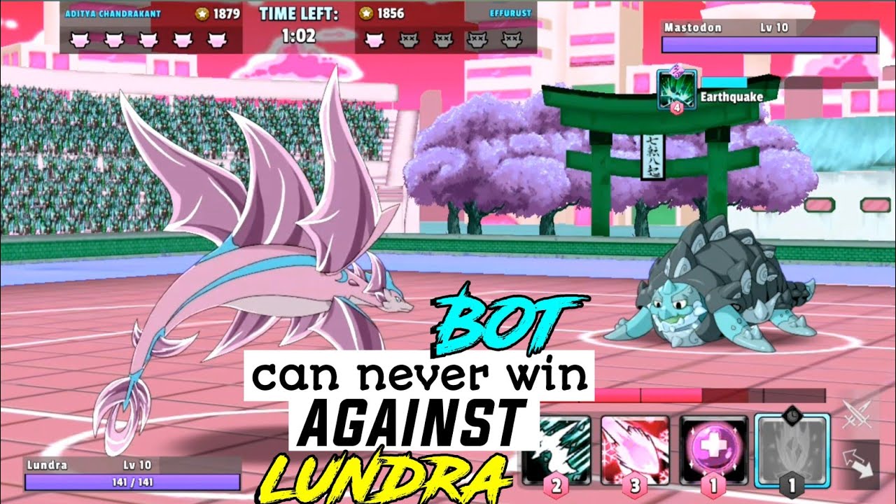 Bot can never win against lundra || Monster Masters Gameplay - YouTube