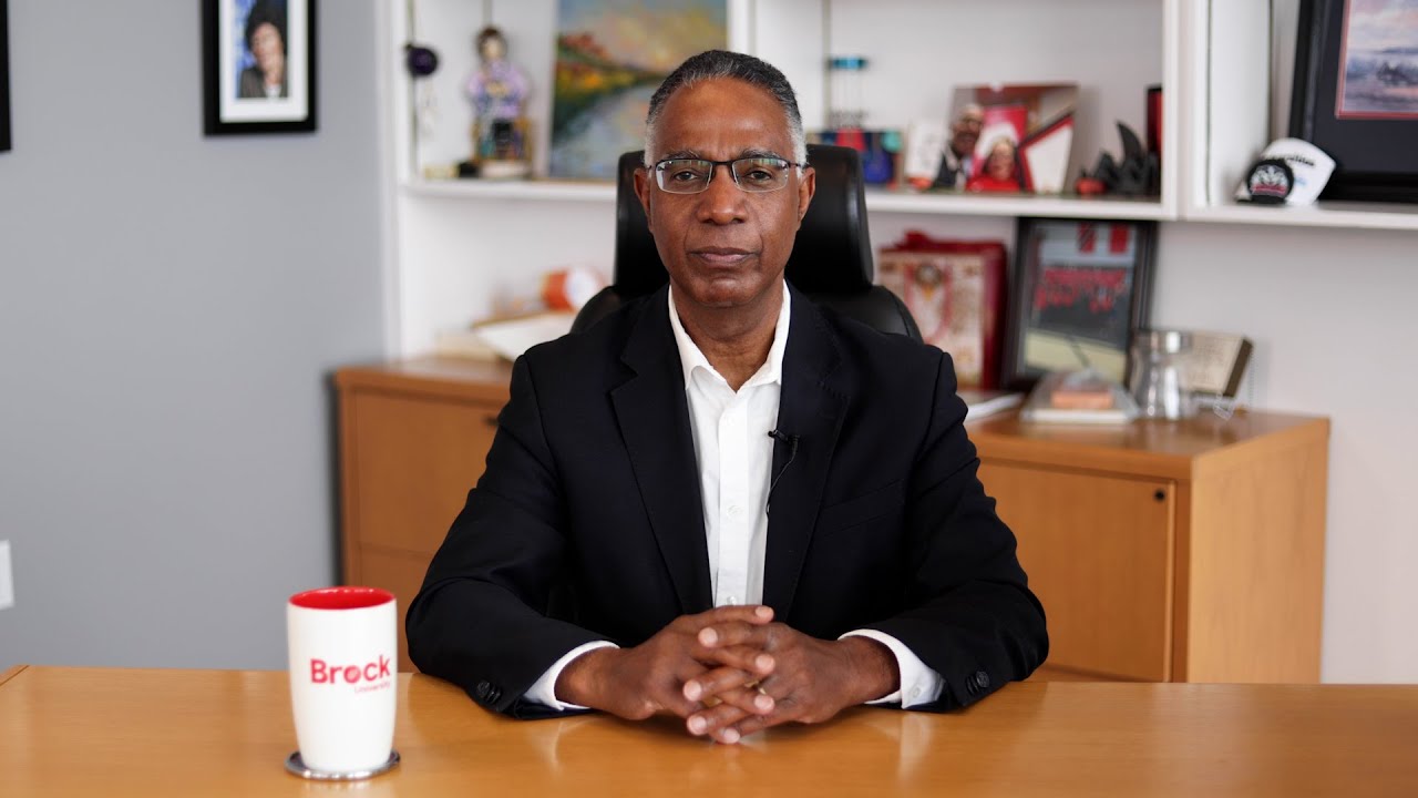 A message from President Gervan Fearon on the 2020-2021 term - YouTube