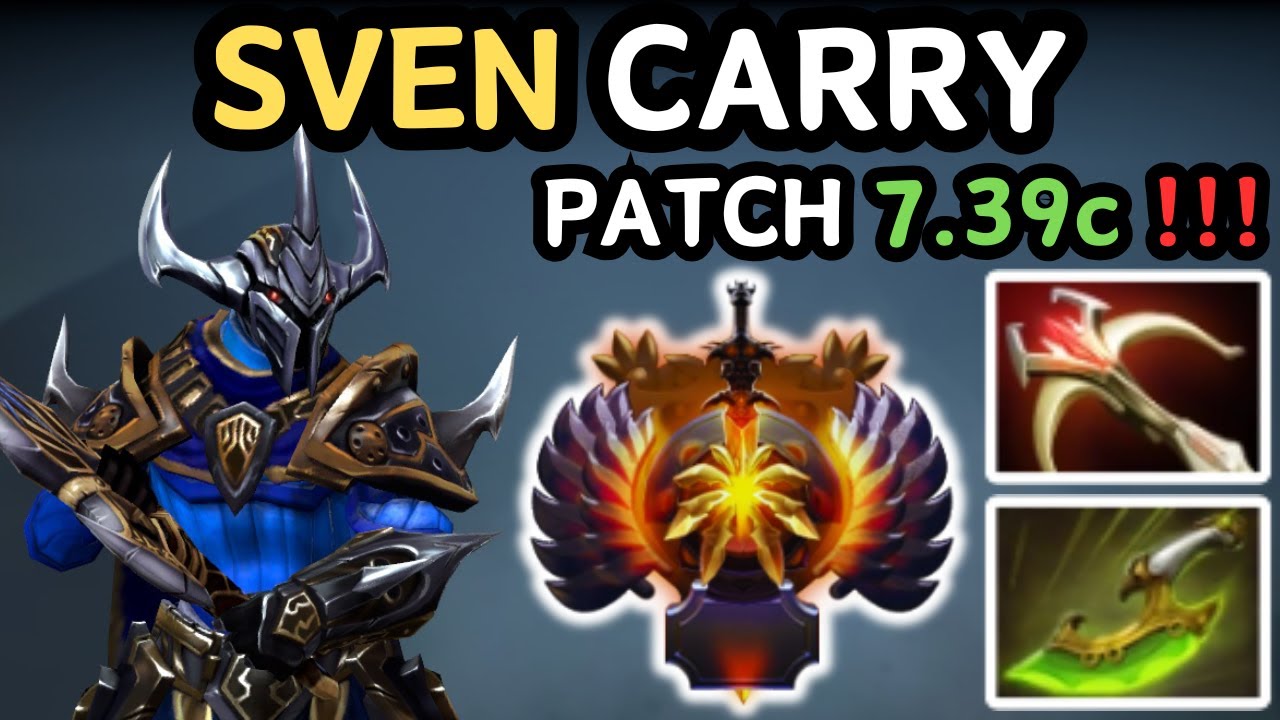 🔥 FROM ZERO TO HERO !!! 20 KILLS. 0 MERCY. 💢 SVEN CARRY IS BACK | DOTA ...