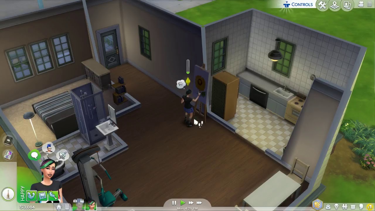 The Sims 4 - Xbox One Edition Early Access gameplay - YouTube