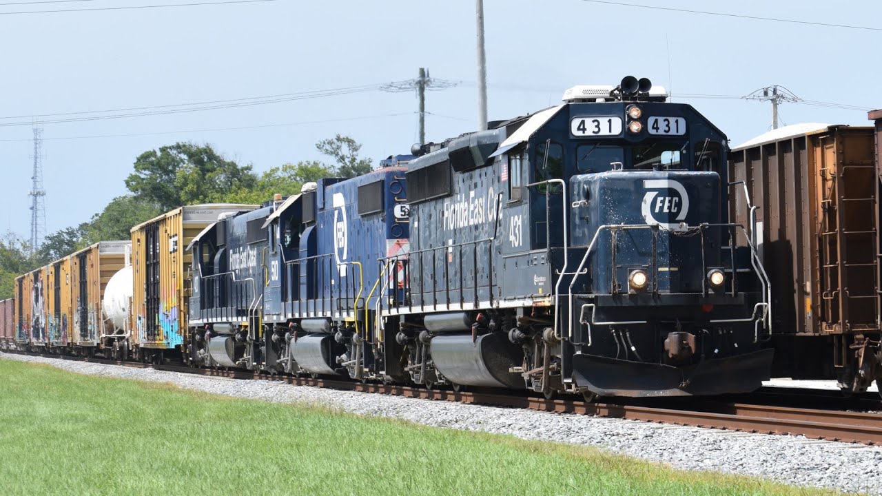 EMD's Galore in Daytona Beach! - YouTube