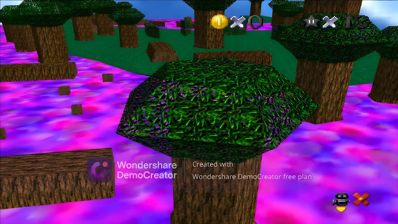 [In Panoramic] SM64: The Dark Stars - Course2: Relaxed Tree Swamp |SM64 ...