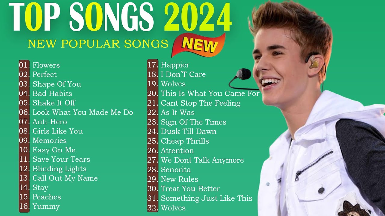 Pop Music 2024 - Top Songs All Of Time - New Song 2024 - Popular Songs ...