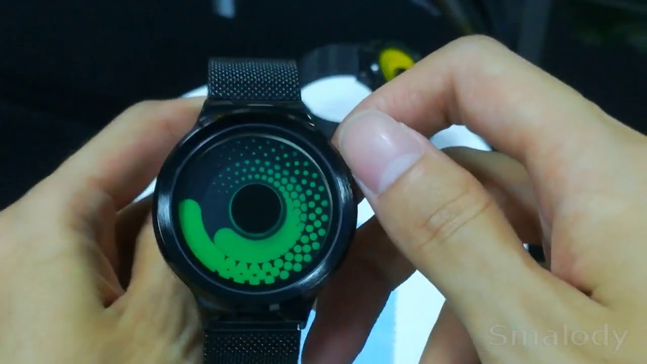 Hypnotic-Swirl watch - YouTube