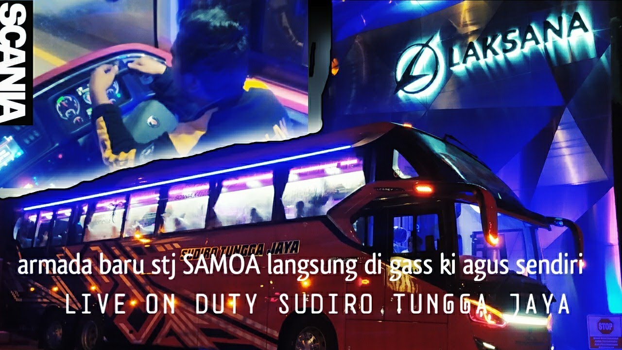 Belajar Nyetir👌Big bos Ki Agus Sudiro Tungga Jaya sopir sendiri bus ...