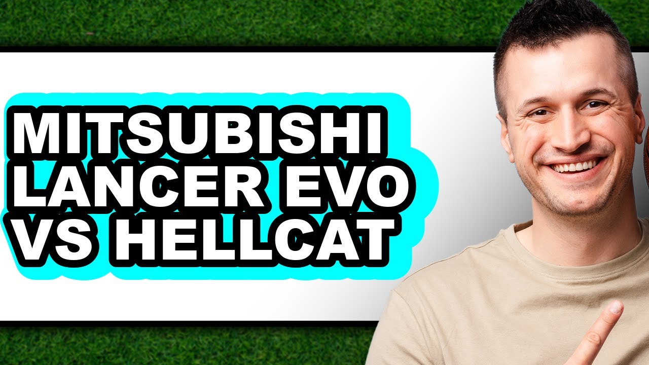 Mitsubishi Lancer Evo vs Hellcat - Full Comparison - YouTube