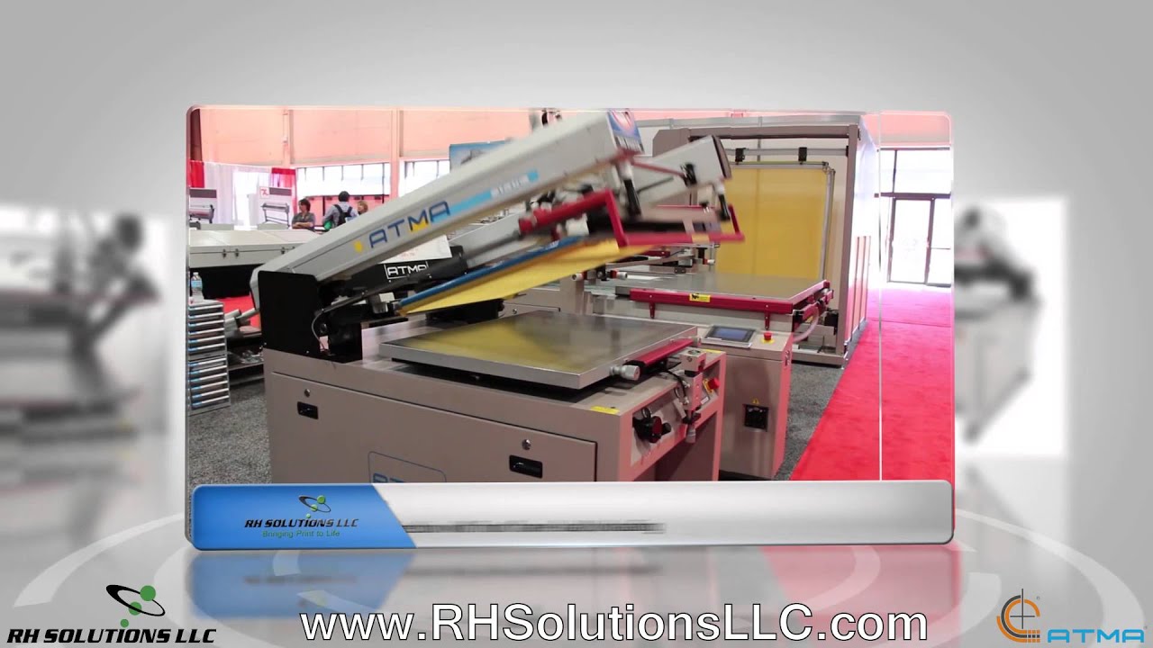 ATMA AT-68C High Speed Clam Shell Screen Printer from RH Solutions LLC ...