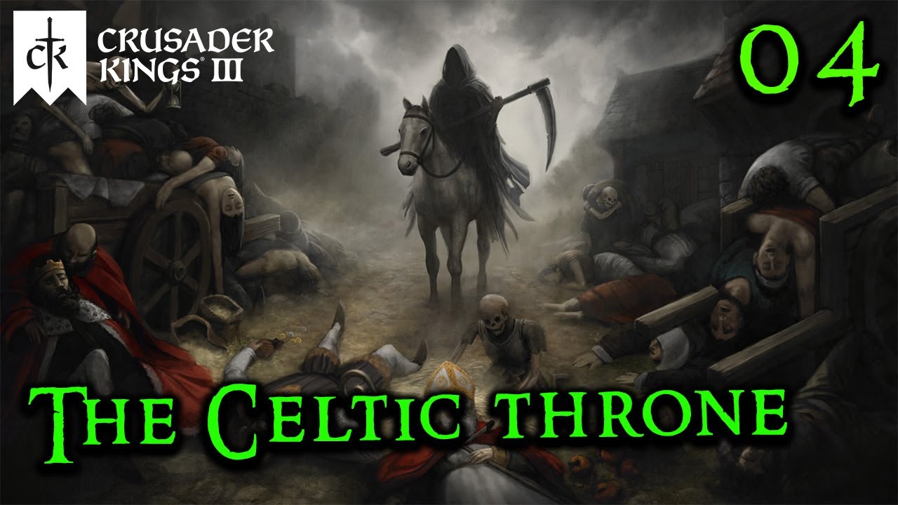 The Black Death - Crusader Kings 3 #04 || Celtic Throne King of Ireland ...