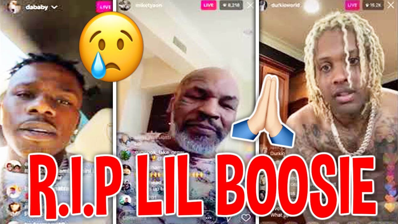 Celebrities React To LIL BOOSIE Passing Away *SAD REACTION* - YouTube