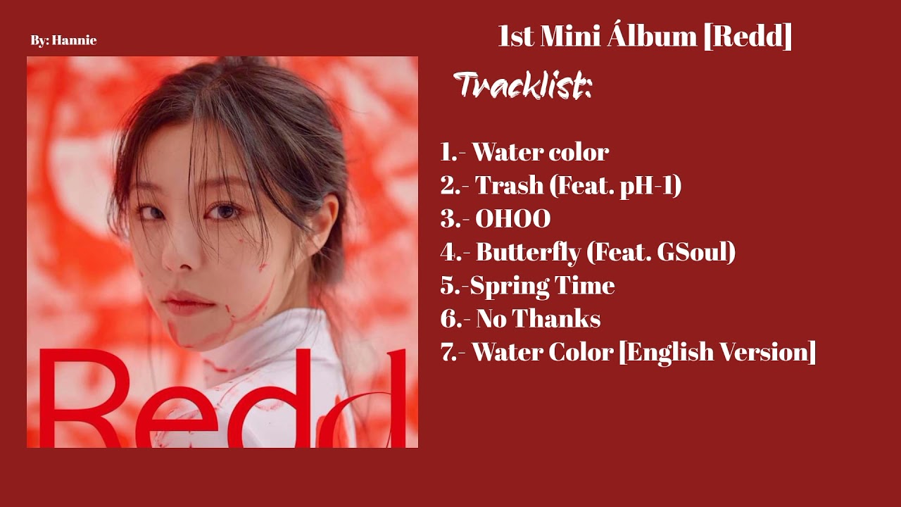 [Full Album] Jung Wheein - 1st Mini Álbum Redd - YouTube