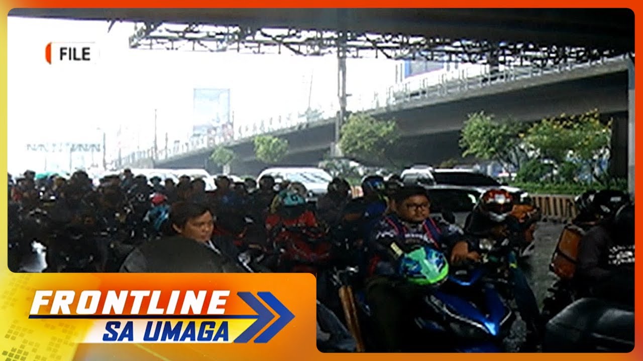 Mga rider na sisilong sa mga flyover tuwing umuulan, huhulihin na ng ...