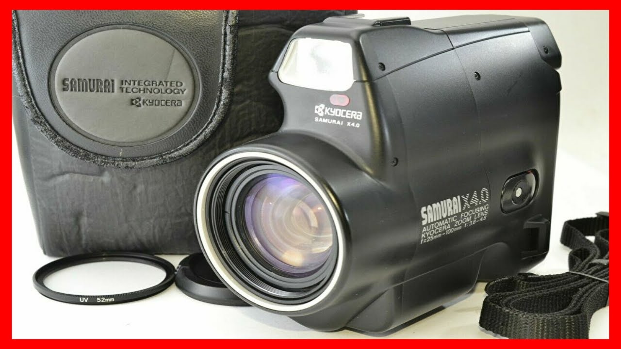 京セラヤシカサムライハーフカメラ Kyocera yashica Samurai X4.0 35mm Half Frame Camera ...