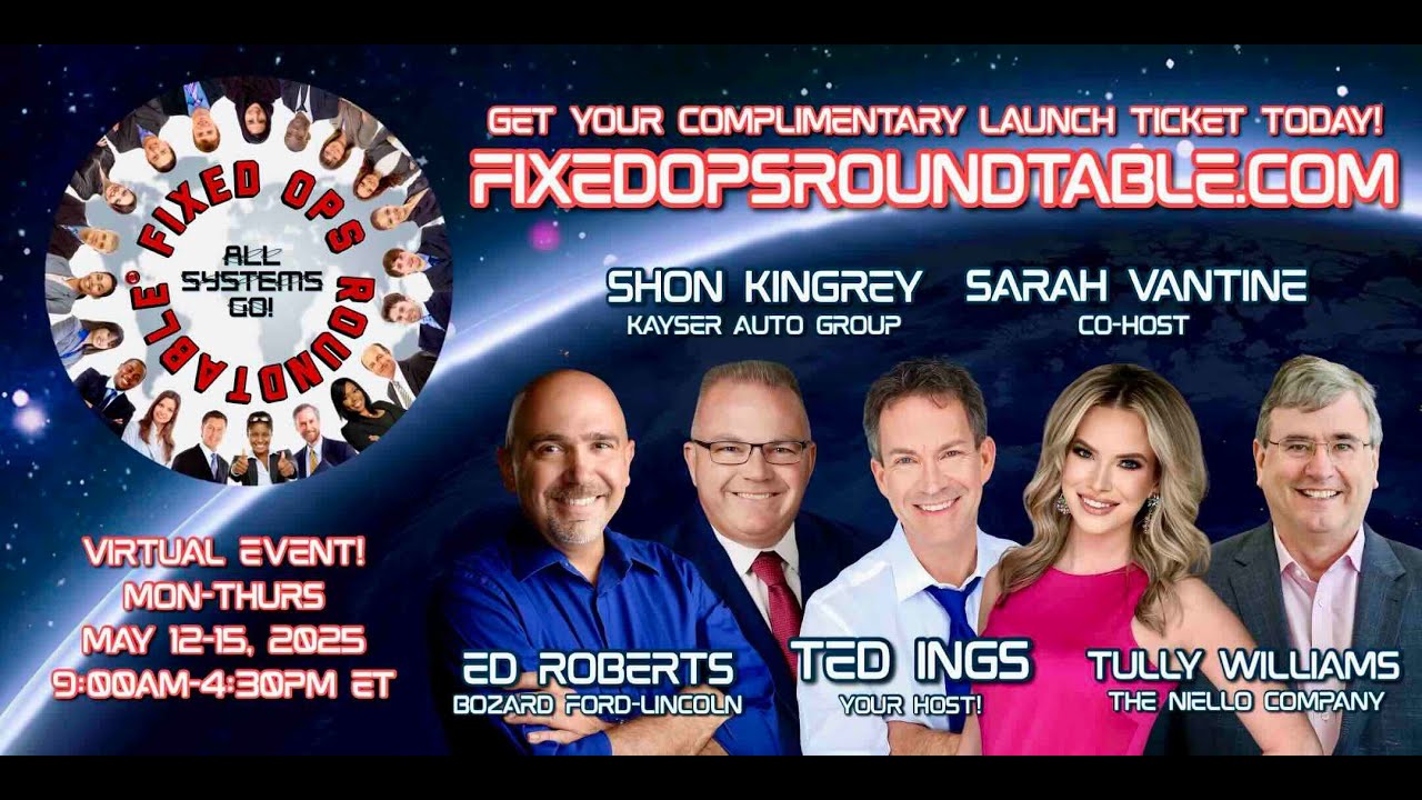 Part 9 (Bonus) - Ted Ings' Fixed Ops Roundtable® All Systems Go May 12-16, 2025 - YouTube