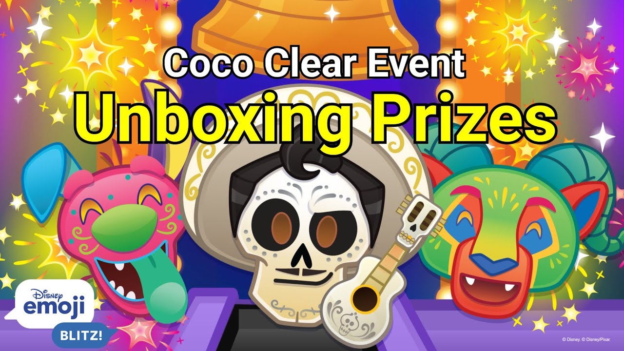 Coco Clear Event Prizes (05/2024) - Disney Emoji Blitz - YouTube